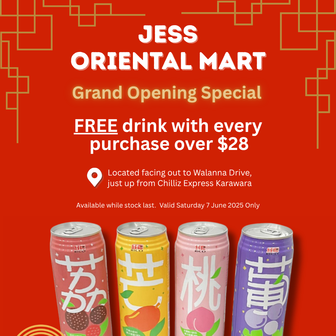 Now Open – Jess Oriental Mart! | Village Green Shopping Centre Karawara